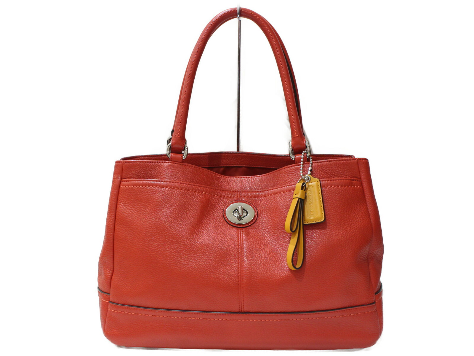 【楽天市場】COACH コーチ トートバッグ キャリーオール F23280 レッド 赤 レザー レディース ギフト プレゼント包装可【中古】松前R56号店：かんてい局松前R56号店