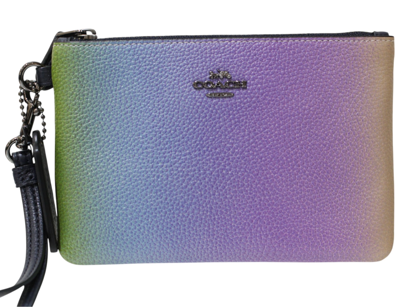 【楽天市場】COACH コーチ リストレット ポーチ 72893G レインボー レザー ストラップ 小物入れ ポシェット レディース ギフト プレゼント包装可【中古】松前R56号店：かんてい局 ...