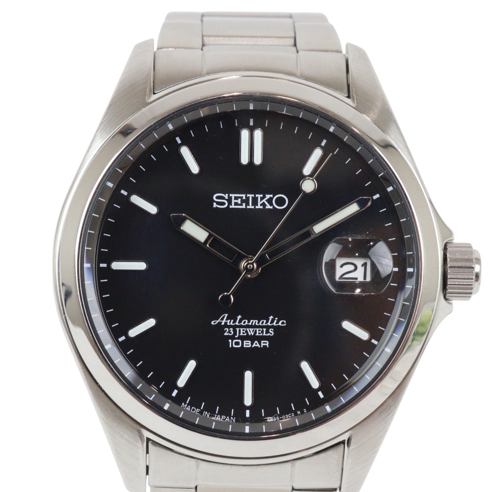 【楽天市場】【スポーティライン流通限定モデル】SEIKO セイコー メカニカル SZSB015 自動巻き 機械式 デイト ステンレススティール ...