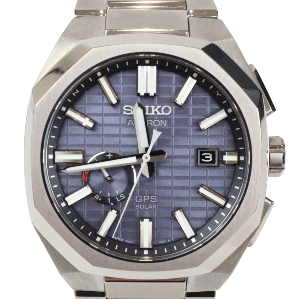 【楽天市場】【販売証明書あり】SEIKO セイコー アストロン ネクスター SBXD013 GPSソーラー チタン ブルー メンズ 腕時計 ウォッチ プレゼント包装 ギフト【中古】松前R56号 ...