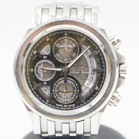 【楽天市場】ブローバ【BULOVA】601048 C8 アキュスイス カークウッド 自動巻き ギフト プレゼント 贈り物 お祝い メンズ 男性 ...