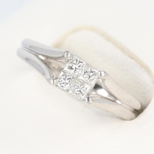 【楽天市場】PT900 ダイヤモンドリング D0.25ct 8号/約4.4g プラチナ/Platinum ゴージャス 女性/レディース ギフト ...