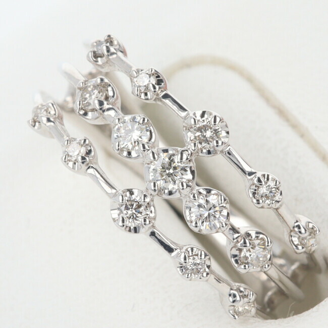 【楽天市場】K18WG ダイヤモンドリング D0.25ct 11号/約2.5g ノーブランドジュエリー 貴金属 750 ホワイトゴールド ゴージャス 女性/レディース ギフト プレゼント ...