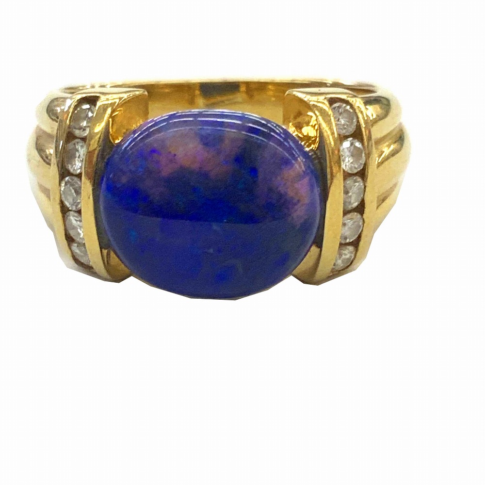 【楽天市場】o 【K18】色石リング ゴールド 18金 約6.9g 色石2.02ct D0.17ct レディース アクセサリー 約12号 色石 ダイヤモンド 指輪 ジュエリー 中古 お洒落 ...