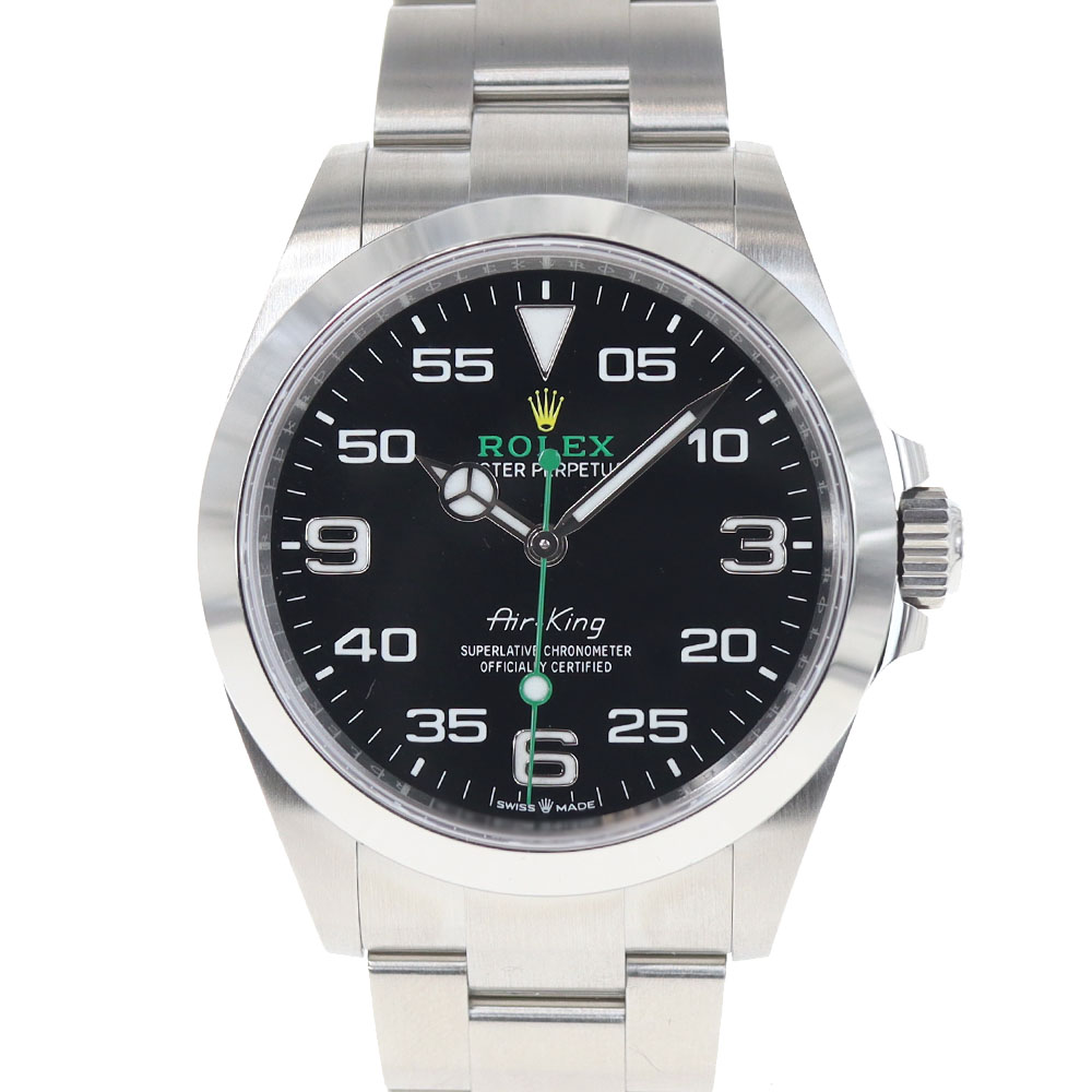 【楽天市場】ロレックス Rolex 126900 エアキング ブラック 【中古】：質屋かんてい局 楽天市場店