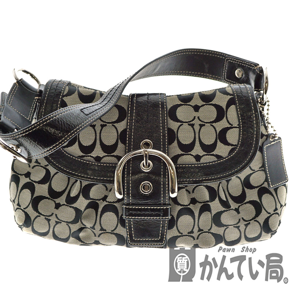 【楽天市場】COACH【コーチ】F15203 ワンショルダーバッグ シグネチャー キャンバス レザー エナメル パテントレザー 肩掛け ...