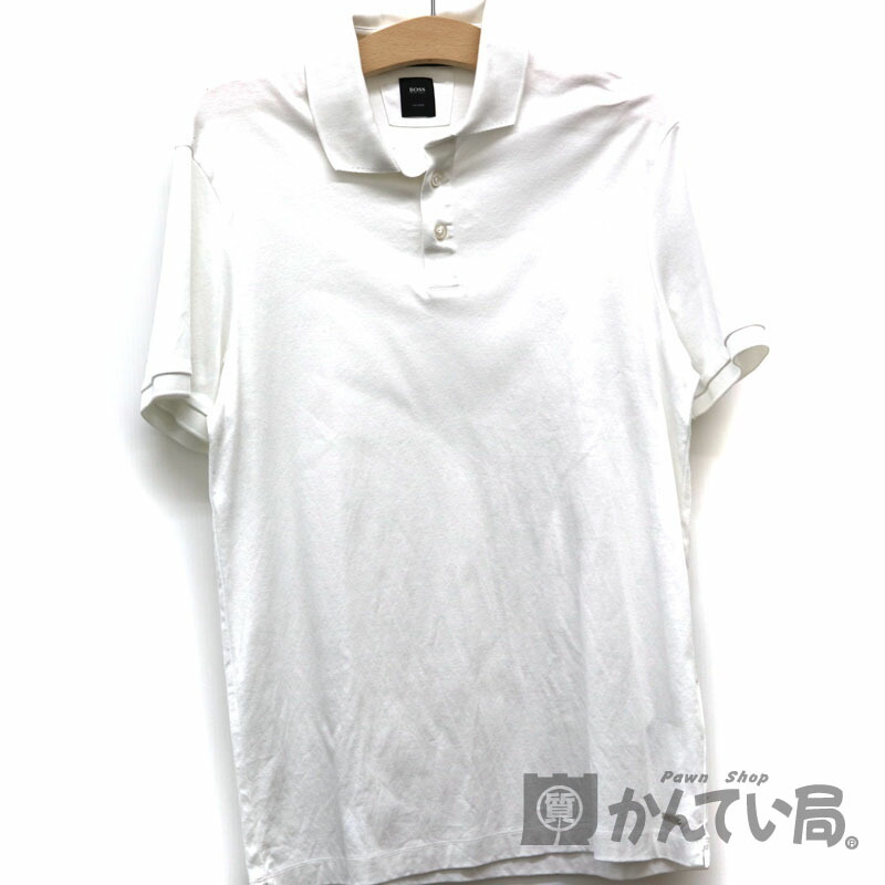 【楽天市場】HUGO BOSS【ヒューゴボス】 72555 ポロシャツ メンズ コットン100％ ホワイト系 USED-8【中古 ...