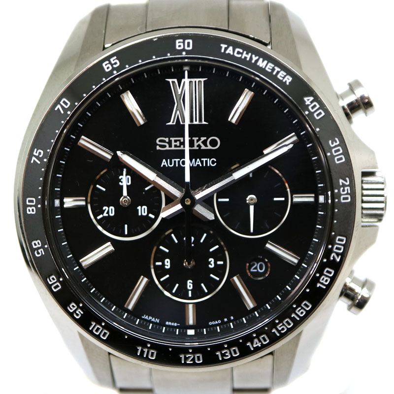 【楽天市場】SEIKO【セイコー】SDGZ011 ブライツメカニカルクロノグラフ ステンレススチール 自動巻き 日付表示 腕時計 ファッション ...