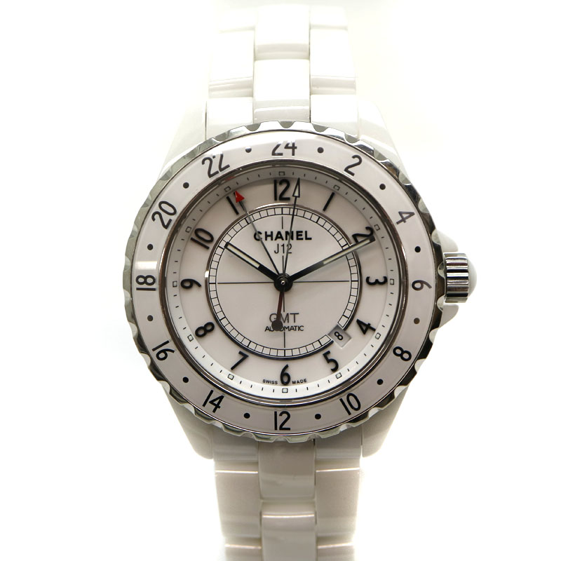 【楽天市場】CHANEL【シャネル】 H2126 J12 GMT セラミック 自動巻き デイト表示 ホワイトカラー ファッション メンズ 腕 ...