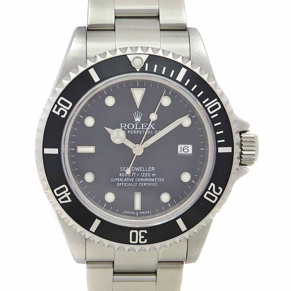 【楽天市場】ロレックス Rolex 16600 シードゥエラー ブラック メンズ【中古】：質屋かんてい局 楽天市場店