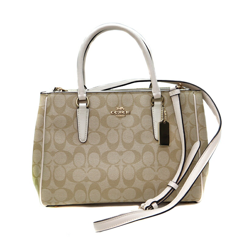 【楽天市場】コーチ Coach F67026 2WAYバッグ ベージュ 鞄 【中古】：質屋かんてい局 楽天市場店