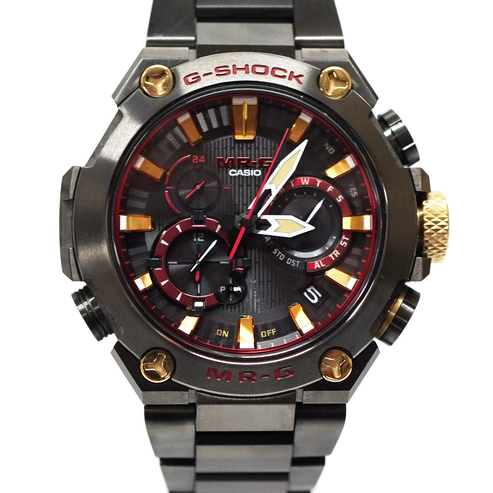 【楽天市場】カシオ Casio MRG-B2000B-1A4JR G-SHOCK ブラック レッド 【中古】：質屋かんてい局 楽天市場店