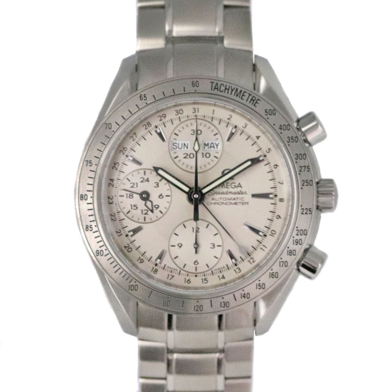 【楽天市場】オメガ Omega 3221.30 スピードマスタートリプルカレンダー クロノグラフ タキメーター シルバー文字盤 自動巻き ...