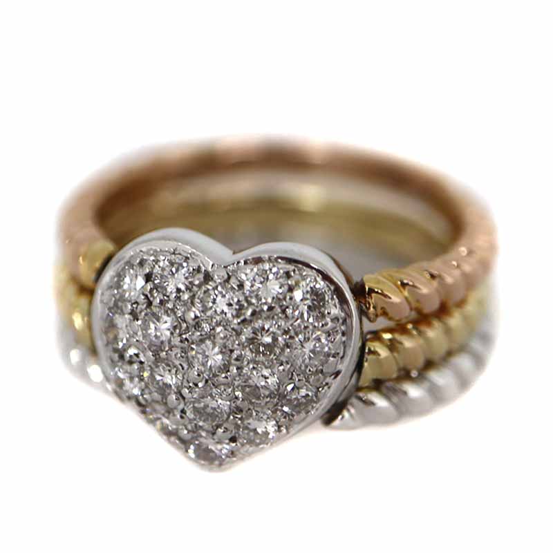 【楽天市場】ポンテヴェキオ Ponte Vecchio18金 K18 D0.52ctリング ゴールド ダイヤモンド 指輪 【中古】：質屋かんてい局 楽天市場店