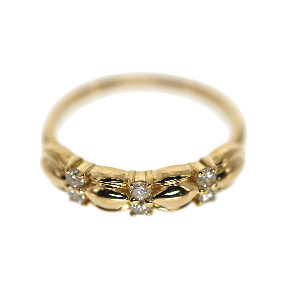 【楽天市場】K18 18金 D0.17ctリング【中古】：質屋かんてい局 楽天市場店