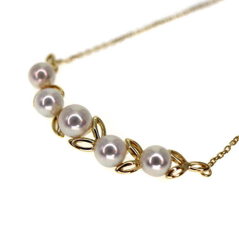 【楽天市場】ミキモト Mikimoto K18 18金 パール ネックレス イエローゴールド【中古】：質屋かんてい局 楽天市場店