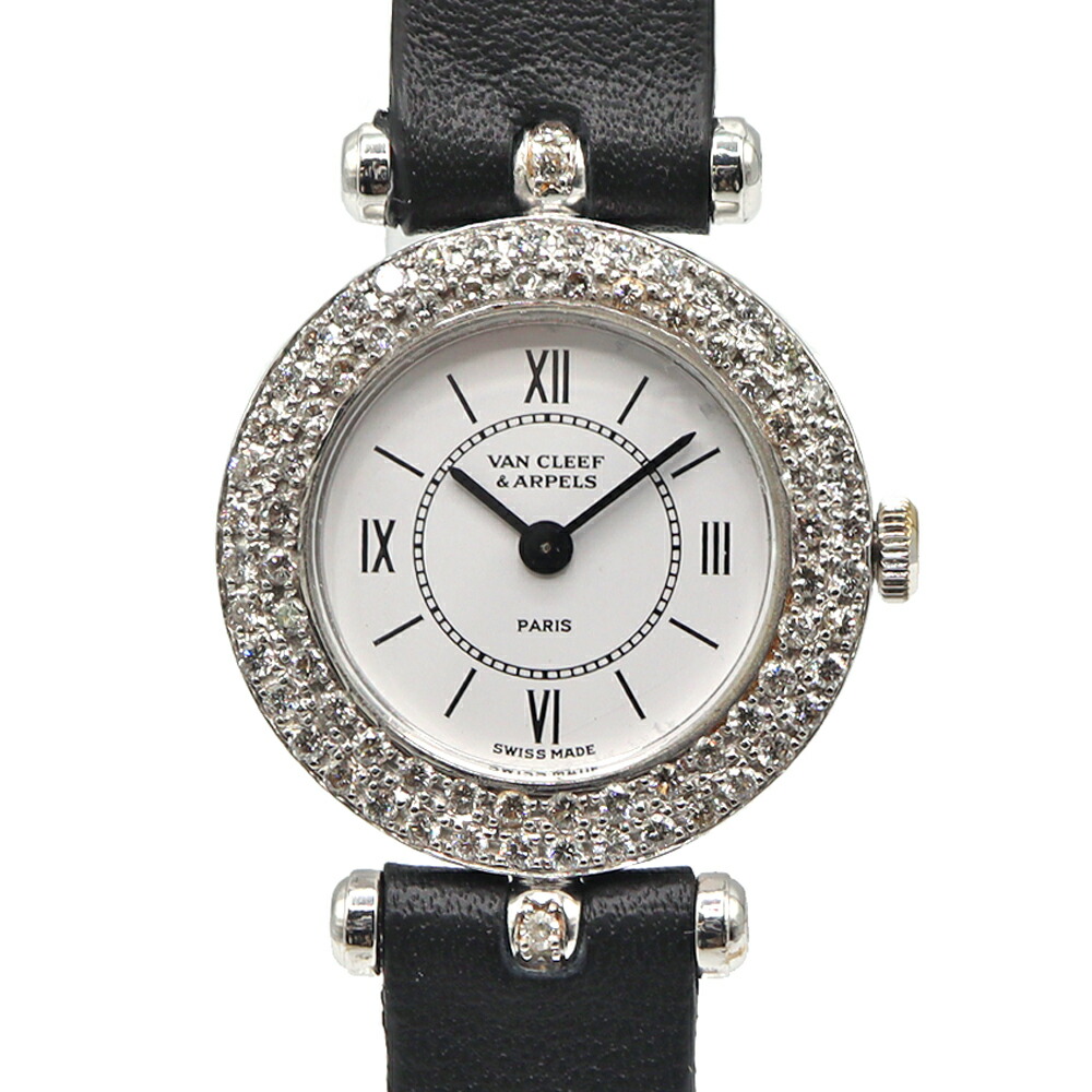 【楽天市場】ヴァンクリーフ&アーペル VanCleef&Arpels 18932 B2レディース クォーツ 腕時計 ホワイト ダイヤ【中古 ...