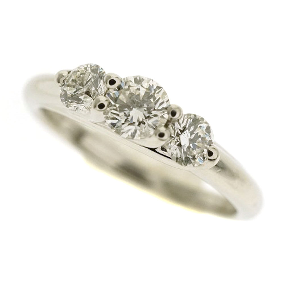 【楽天市場】Pt900 プラチナ D0.5ct ダイヤモンド リング 【中古】：質屋かんてい局 楽天市場店