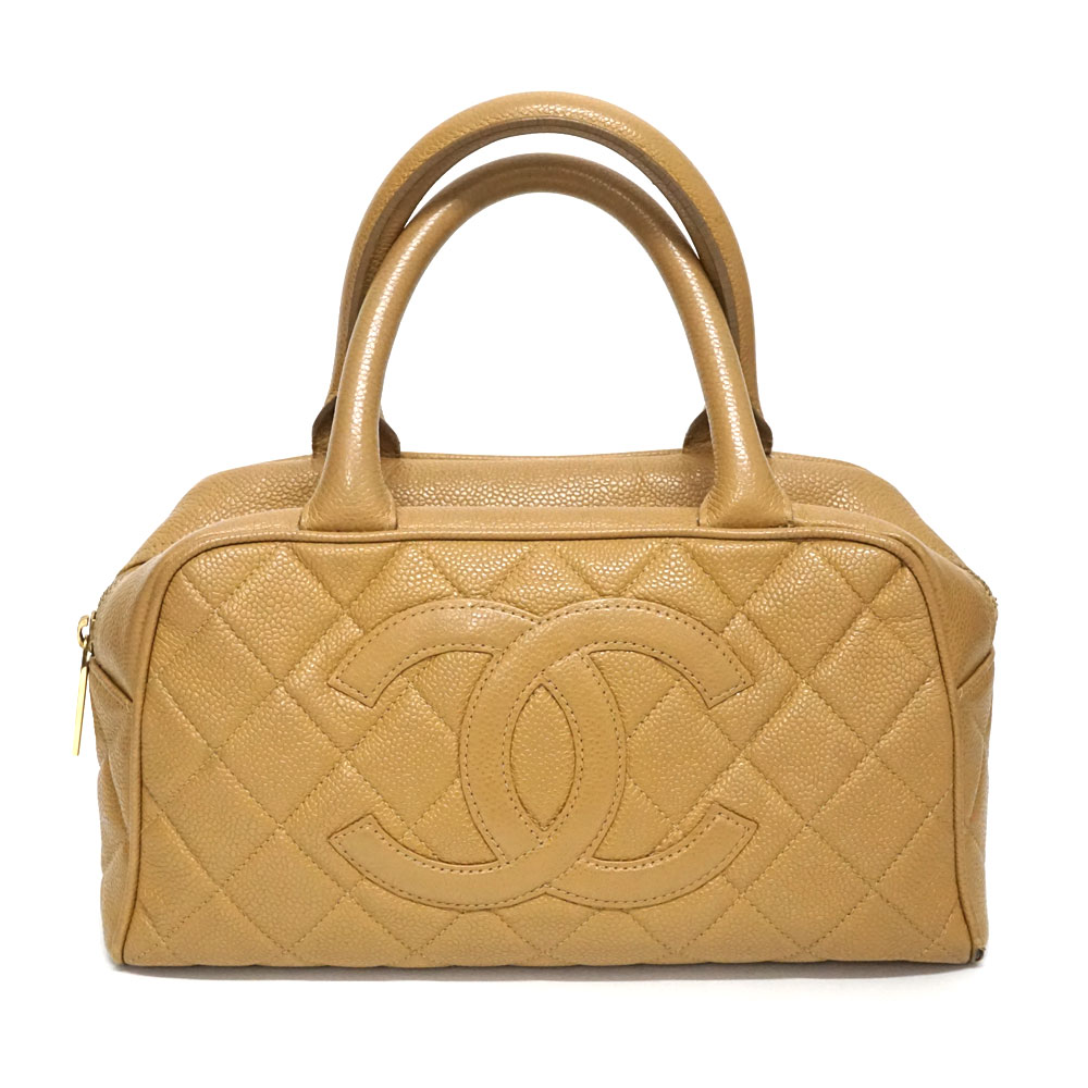 楽天市場】CHANEL シャネル チョコバーステッチ ミニボストンバッグ