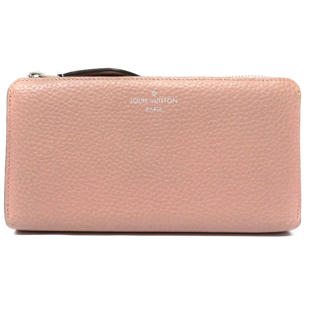 【楽天市場】【値下げ】LOUISVUITTON【ルイヴィトン】M63103 ポルトフォイユ・コメット トリヨン レザー ピンク【中古】USED ...