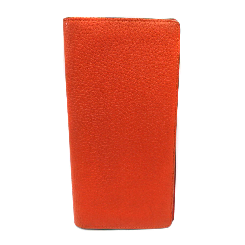 【楽天市場】LOUISVUITTON 【ルイヴィトン】 M58203 ポルトフォイユ・ブラザ トリヨン レザー オレンジ クレモンティーヌ ...