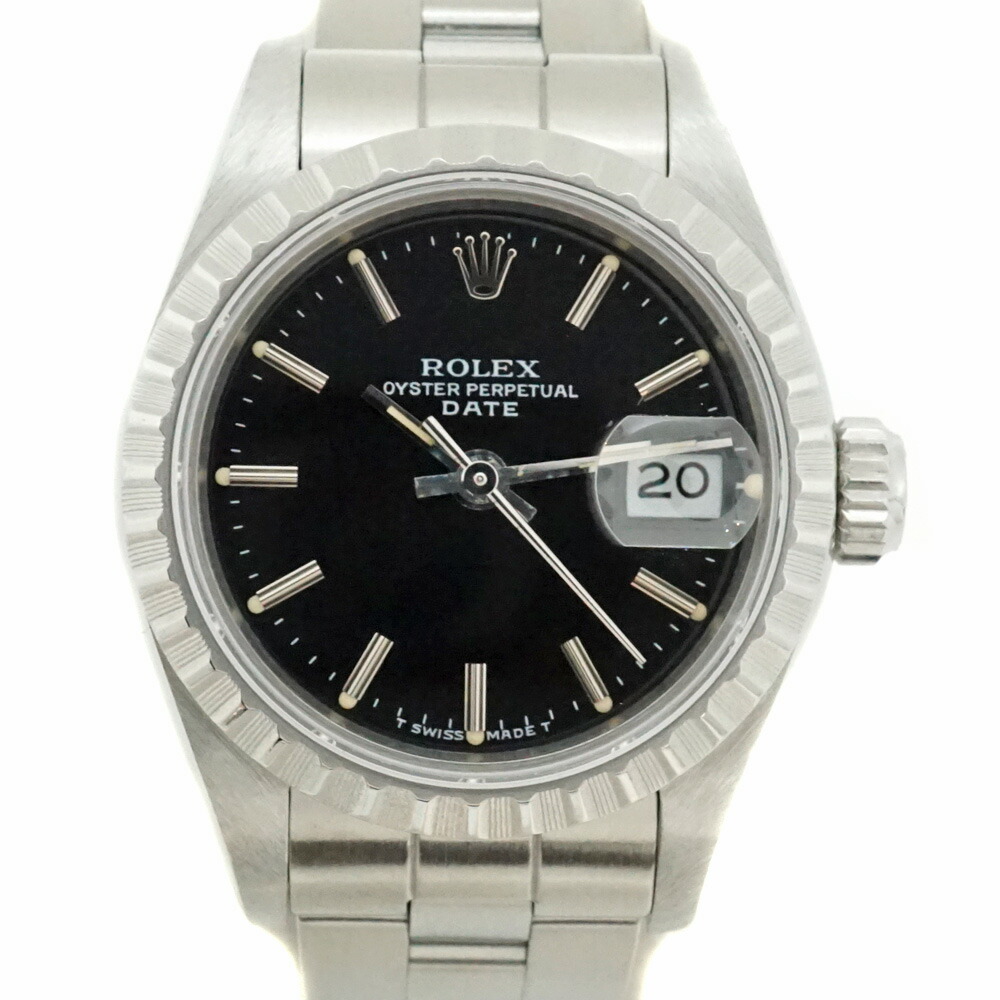 【楽天市場】ROLEX【ロレックス】69240 オイスターパーペチュアル 腕時計 自動巻き SS(ステンレススチール) 黒文字盤 100m防水 ...