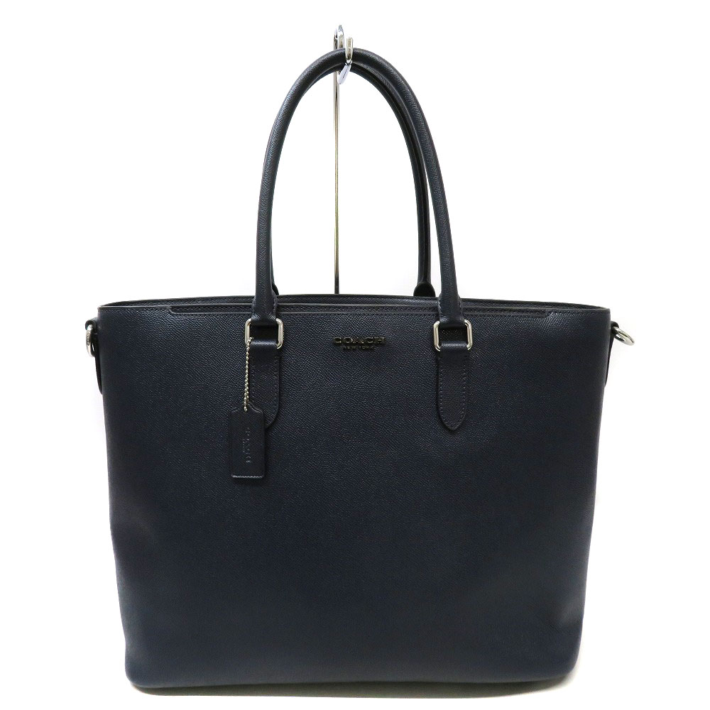 【楽天市場】COACH 【コーチ】 C2842 べゲット ビジネストートバッグ ショルダーバッグ レザー ネイビー系 通勤 通学 メンズ ...