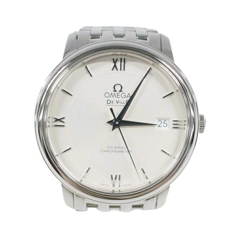 【楽天市場】美品 OMEGA オメガ DE VILLE PRESTIGE デビル プレスステージ コーアクシャル クロノメーター 36.8mm 424.10.37.20.02.001 ...