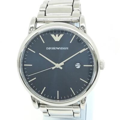 【楽天市場】EMPORIO ARMANI【エンポリオ アルマーニ】メンズクォーツウォッチ AR-11089 11707 腕時計【中古品 ...