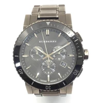 【楽天市場】BURERRY【バーバリー】クロノグラフウォッチ BU9381 メンズ腕時計 クォーツウォッチ【中古品/USED-B】質屋 ...