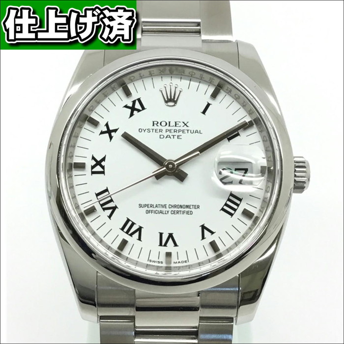 【楽天市場】ROLEX【ロレックス】オイスターパーペチュアル デイト 115200 メンズ腕時計 自動巻き 仕上げ済【中古品/USED-AB ...