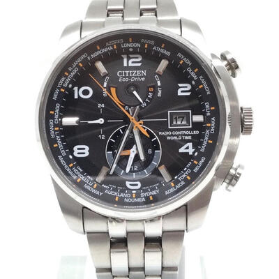 【楽天市場】CITIZEN 【シチズン】 AT9010-52E エコドライブ 26 タイムゾーン 電波ソーラー ブラック 20気圧防水 ...