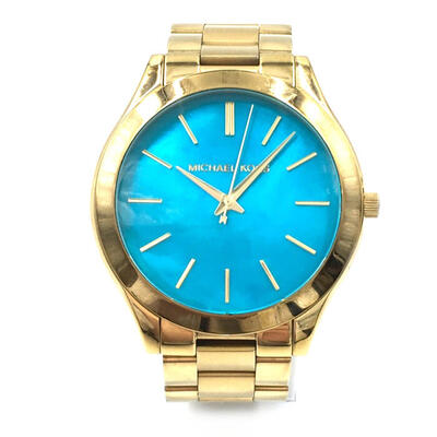 【楽天市場】MICHAEL KORS【マイケルコース】MK3492 腕時計 クォーツ ゴールド 生活防水 【USED-B】【中古】g22 ...
