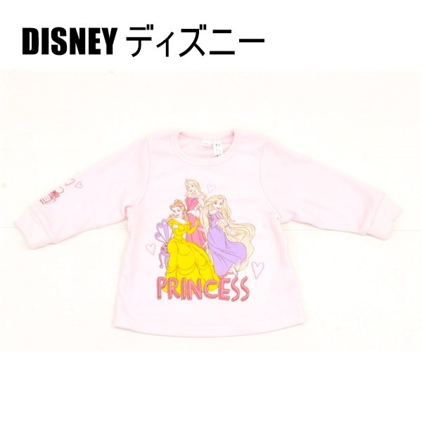 【楽天市場】送料無料 アウトレット DISNEY ディズニー キッズ トップス ガールズ 裏起毛 トレーナー 秋冬 #590614 P811 ...