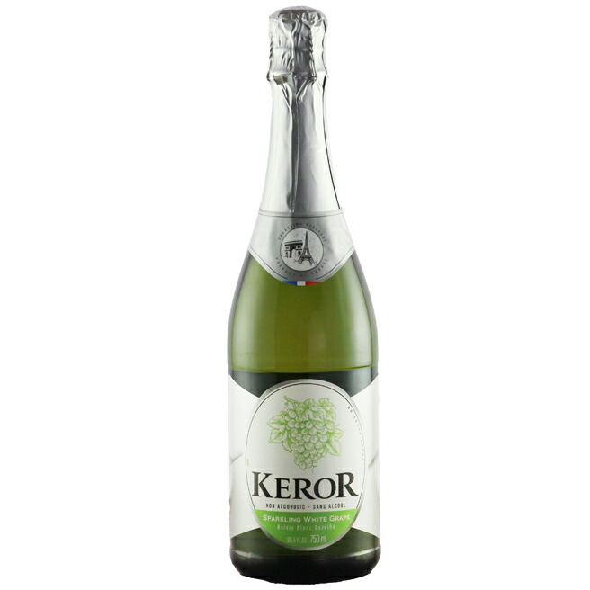 【楽天市場】ノンアルコール ケロー・フレンチスパークリングフルーツジュース (ホワイトグレープ) 750ml 白：カッパ・キャンティ 楽天市場店