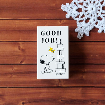 【楽天市場】こどものかお スヌーピーオフィススタンプ Snoopy 「GOOD JOB！」 （G2256-007）：きれいなはんこ 印鑑のからふる屋