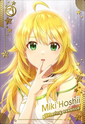 【楽天市場】アイドルマスター ツアーズ IMT-01-056 星井 美希 SR 【第1弾】：カードショップカリントウ