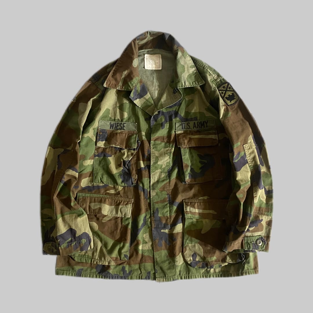 【楽天市場】80s BDU WOODLAND CAMO JACKET 前期型：沖縄ミリカジ