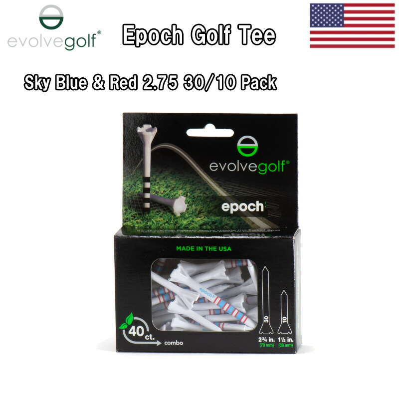 【楽天市場】【店内全品エントリーでポイント10倍[11日1:59まで]】エボルブゴルフ エポックティー Evolve Golf Epoch ...