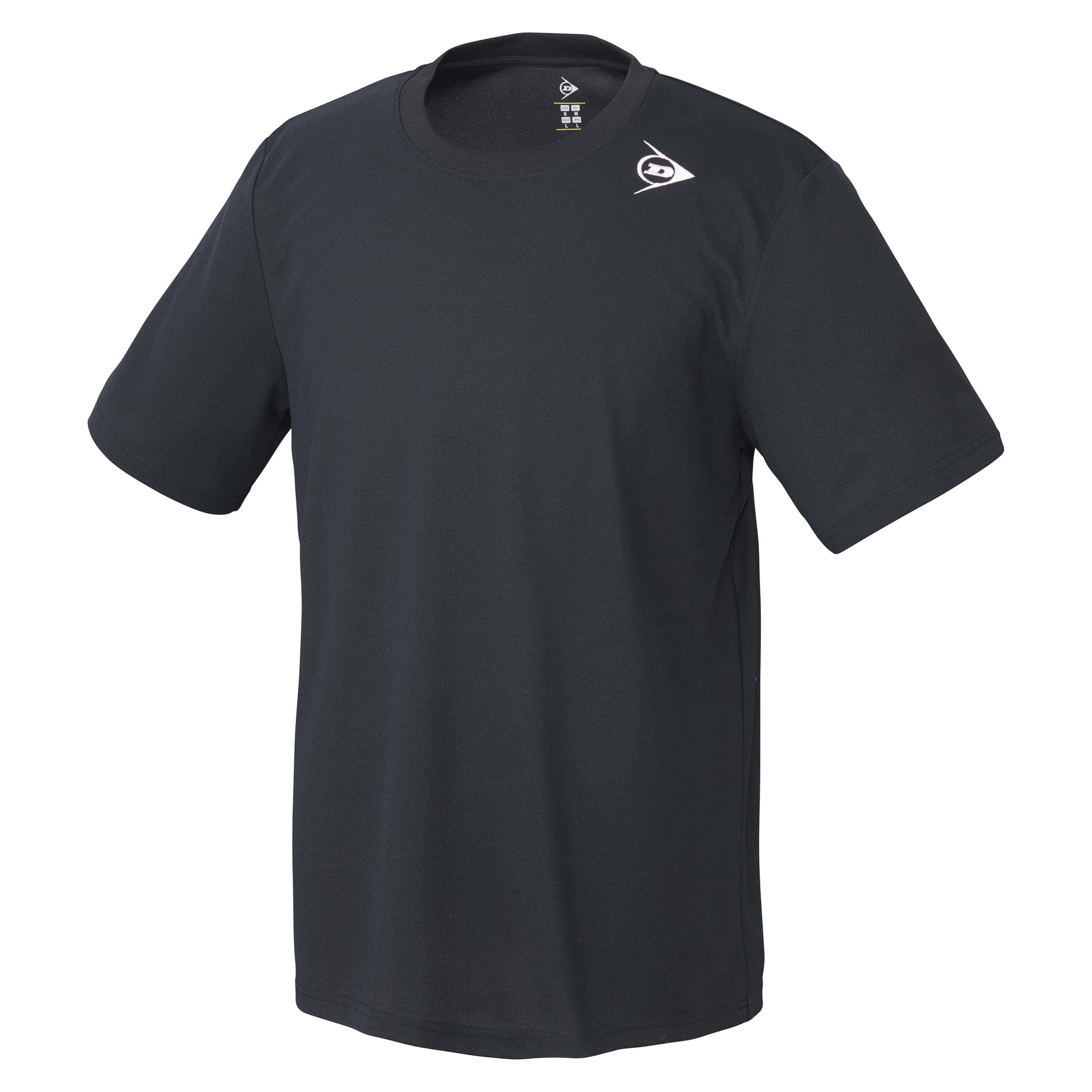 【楽天市場】ダンロップ UNISEX T-SHIRT(ジュニア対応)DAL-8445 Tシャツ ブラック テニス ユニ 男女兼用 DUNLOP ...