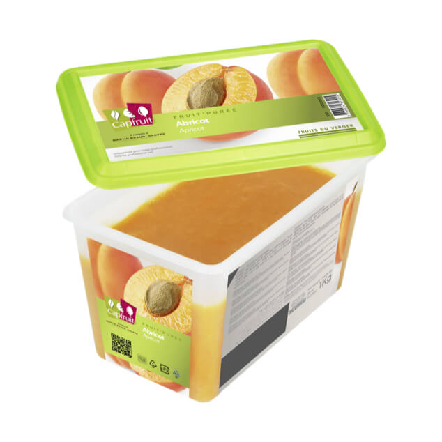【楽天市場】capfruit (キャップフリュイ) アプリコットピューレ(無糖) 1kg (冷凍) 業務用：業務用製菓材料のスイートキッチン