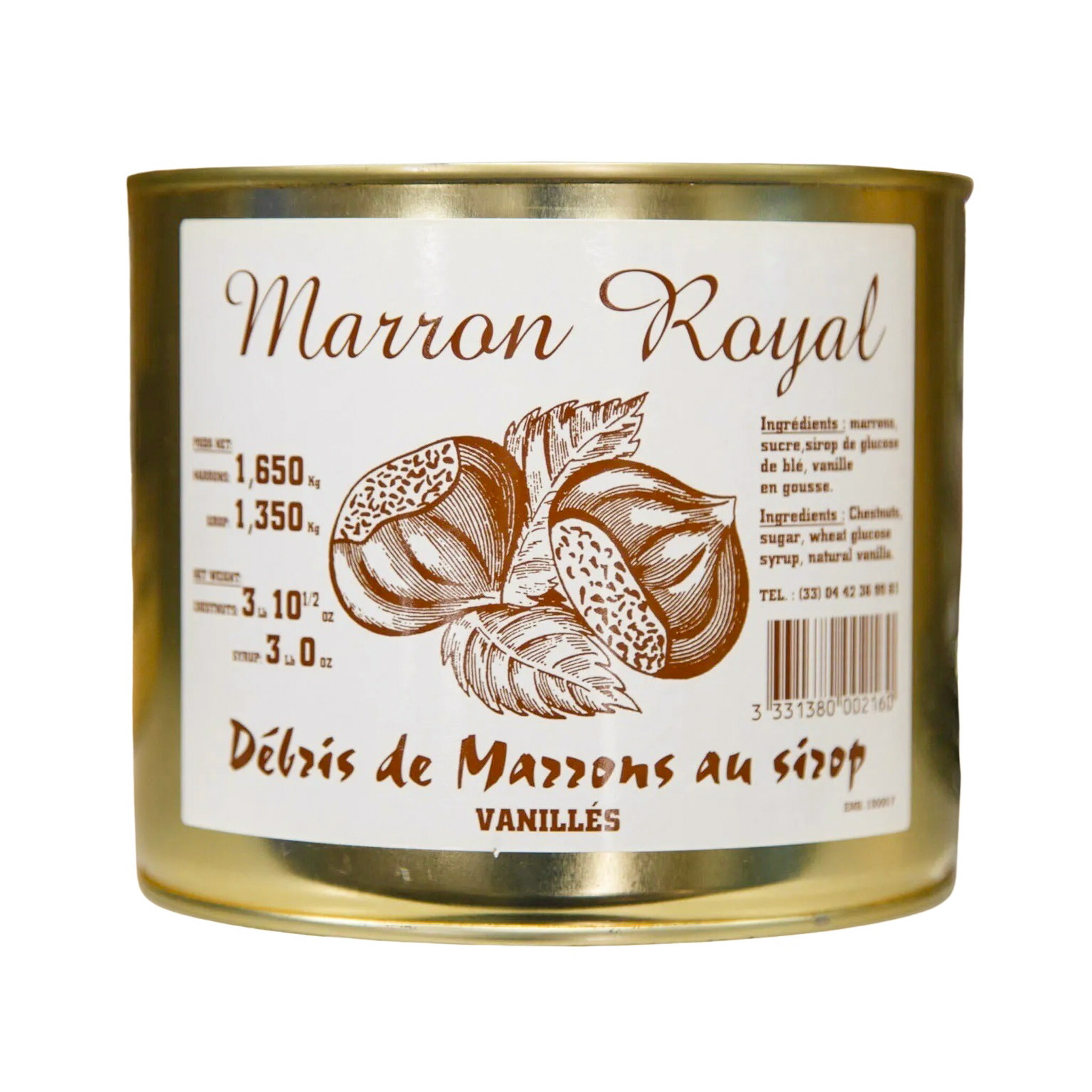 【楽天市場】MR マロンデブリ (ブリゼ) 3KG サンエイト貿易 イタリア栗：業務用製菓材料のスイートキッチン