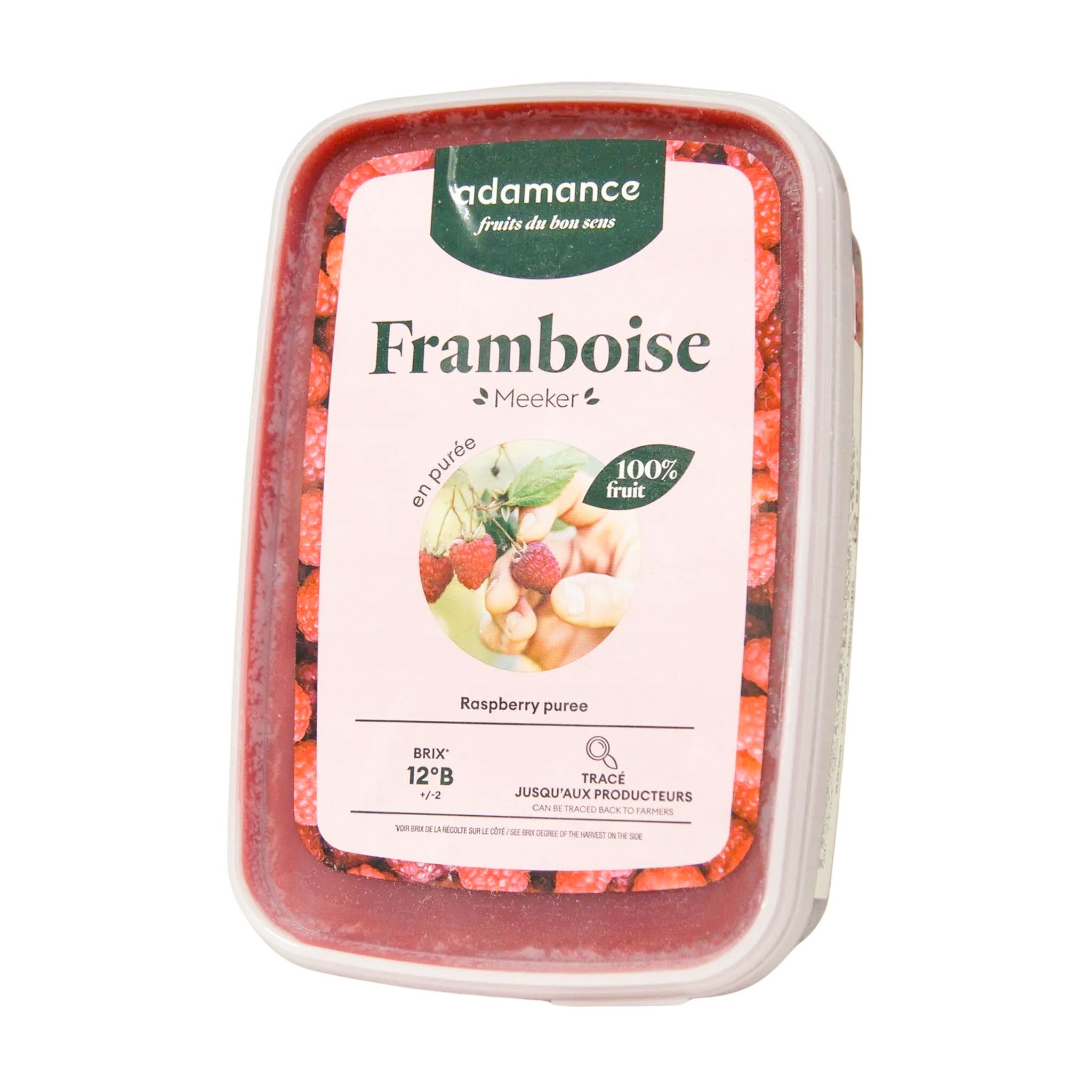 【楽天市場】Adamance ラズベリー・ピューレ 1KG ヴァローナジャポン アダマンス：業務用製菓材料のスイートキッチン