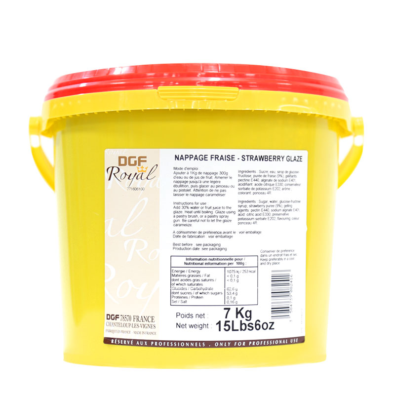 【楽天市場】DGF ナパージュ フレーズ リッチタイプ果肉入 7kg(常温) 業務用：業務用製菓材料のスイートキッチン