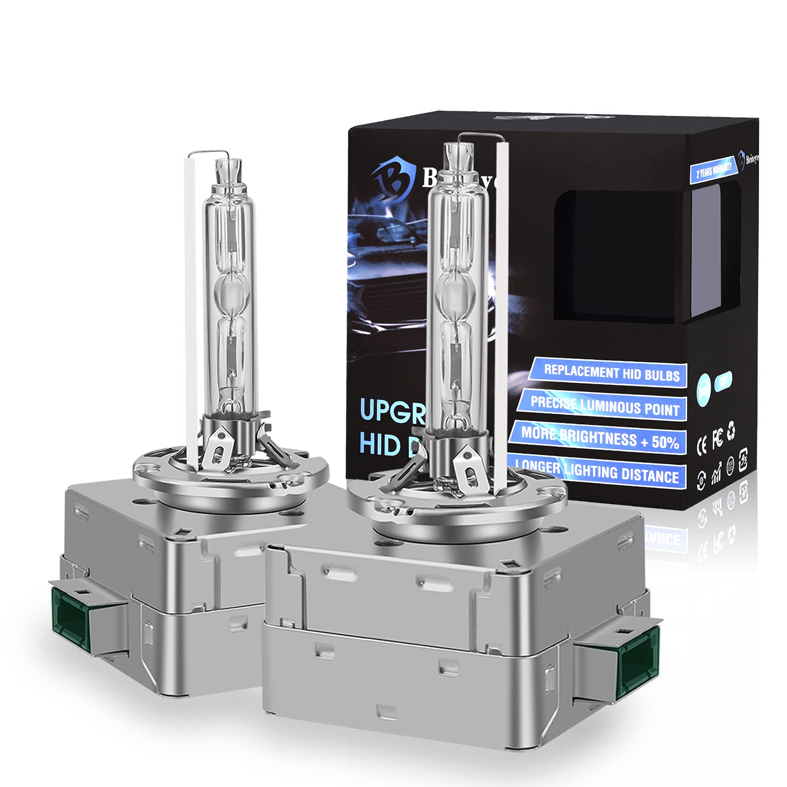 【楽天市場】車用ヘッドライトD3S HIDバルブ 8000K 交換用 HIDライト 車検対応 35W 12V 2個入：カシキド楽天市場店