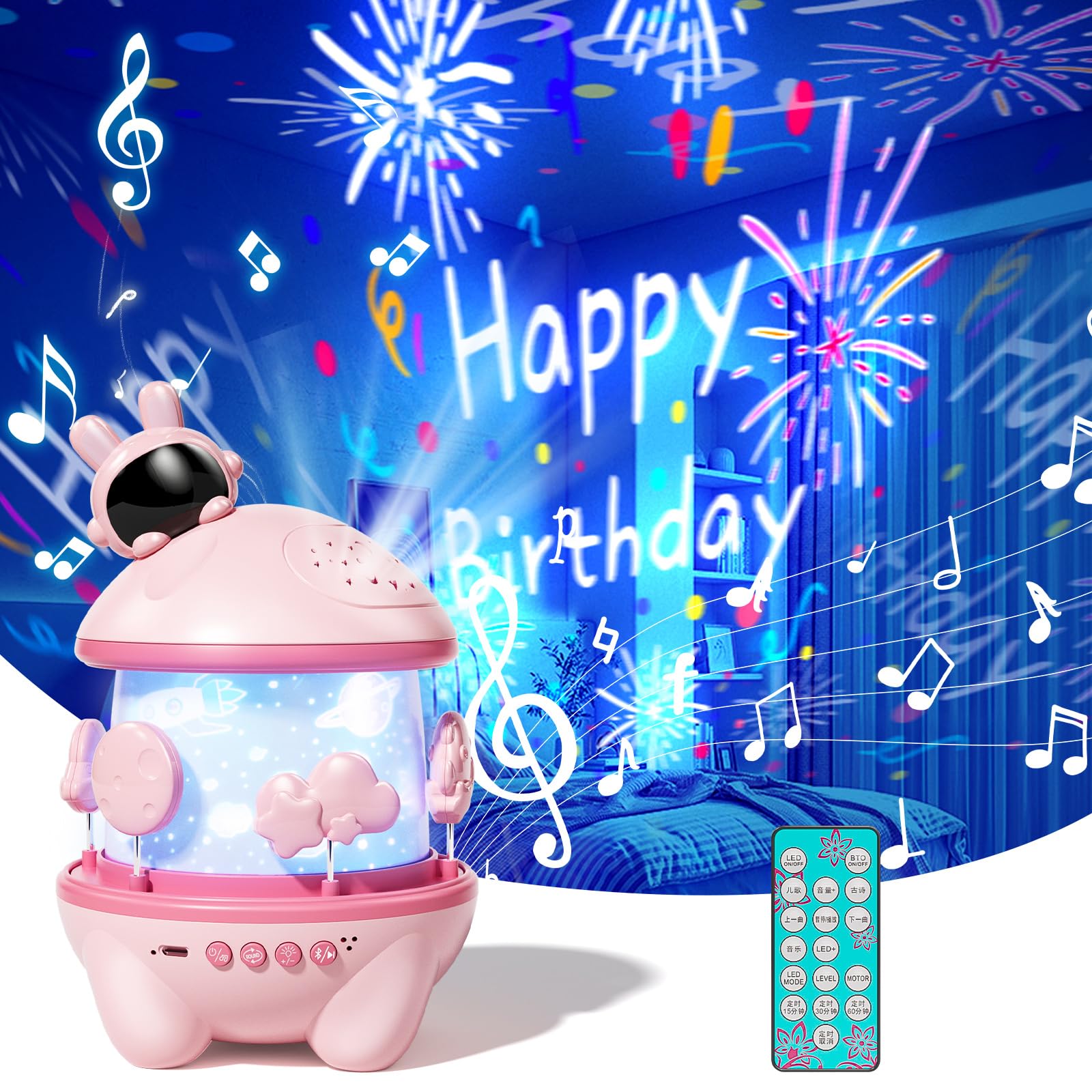 【楽天市場】プラネタリウム 家庭用 本格的 おもちゃ 室内プラネタリウム 24枚投影フィルム付き ナイトライト リモコン付き 授乳ライト 50 ...