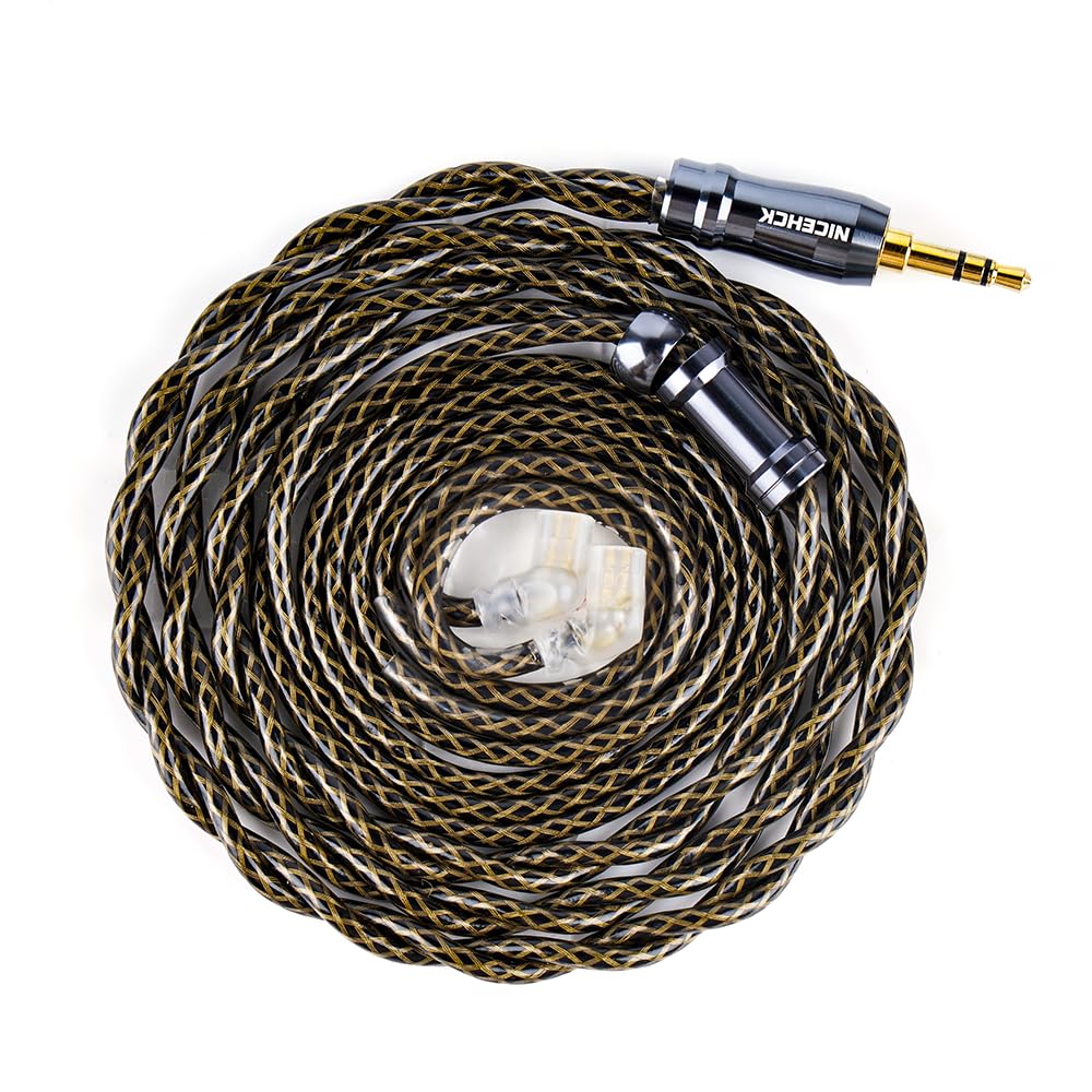 【楽天市場】イヤホンリケーブル アップグレードケーブル qdc 2Pin 3.5mm 銅銀合金+銀メッキ合金銅+銀メッキ7N高導電銅ミックス デュアルシールド構造 交換用 音質改善 イヤモニ ...