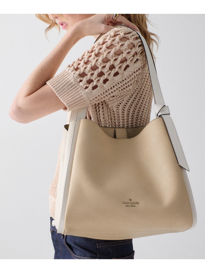 【楽天市場】【SALE／50%OFF】【公式】ノット カラーブロック ラージ キャリーオール kate spade new york ケイト ...