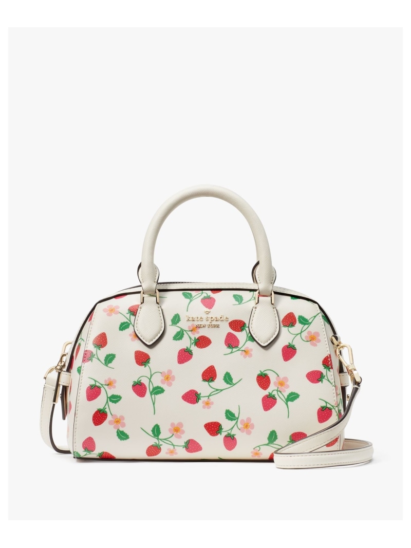 【楽天市場】【SALE／75%OFF】マディソン ストロベリー バイン プリント ダッフル クロスボディ kate spade new ...