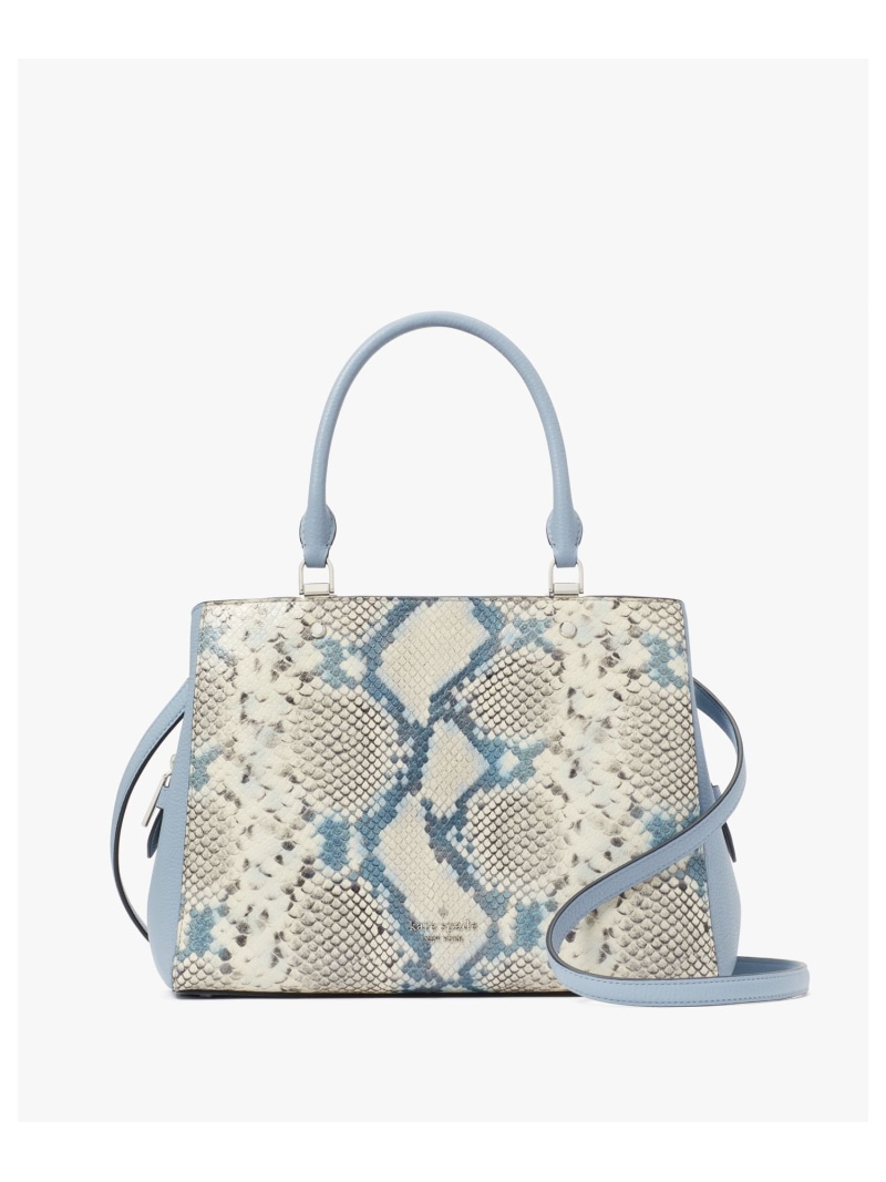 【楽天市場】【SALE／73%OFF】レイラ スネーク エンボス ミディアム トリプル コンパートメント サッチェル kate spade ...